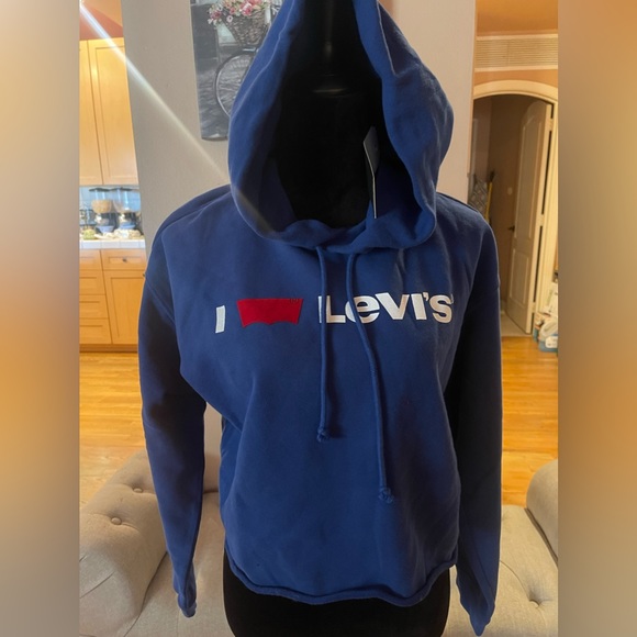 Levi's | Sweaters | New With Tags Levis Heart Levy Raw Cut Hoodie ...